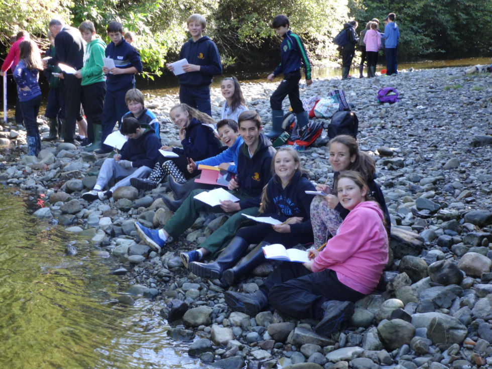 Year 9 Geography Fieldwork at the River Shimna